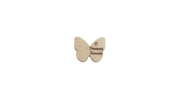 Baza Blank Fluture - O primavara Frumoasa - 45x35 mm