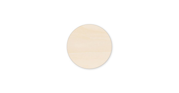 Baza blank Cerc - Disc Lemn Blank - 30x30 mm